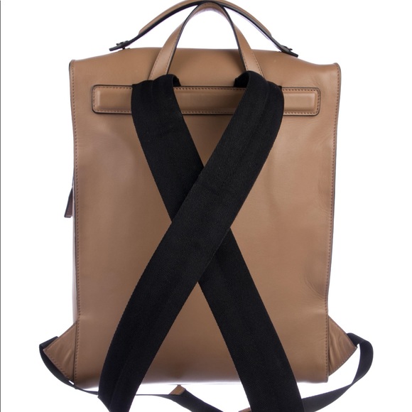 Fendi | Bags | Authentic Fendi Abstract Face Leather Backpack | Poshmark